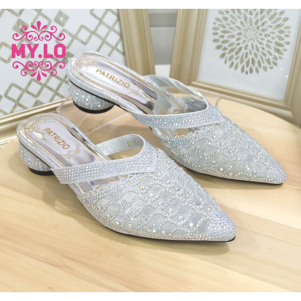 Jual SENDAL PESTA HEEL WEDDING SELOP KEBAYA WANITA IMPORT MS11A97 ...