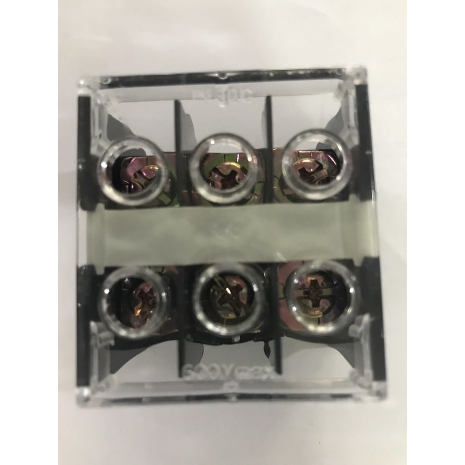 Jual Terminal Block / Terminal Blok IN 30BK / 50A 3 Pole / T Blok ...