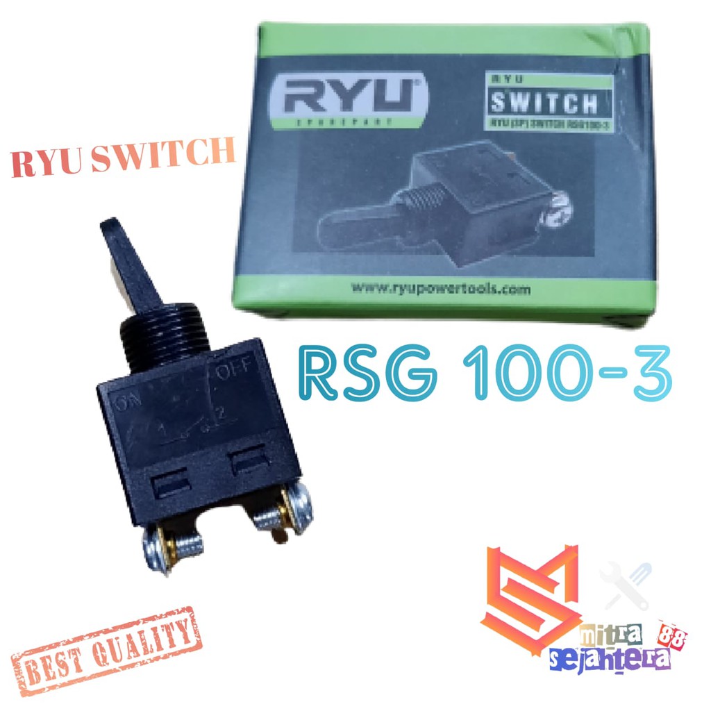 Jual Switch RYU Gurinda RSG100-3 Grinder Saklar Gerinda ORGINAL ...