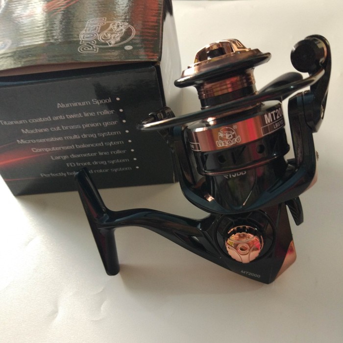 Jual REEL MURAH BESI LIZARD MT 1000 2000 3000 13BALL BARING | Shopee ...