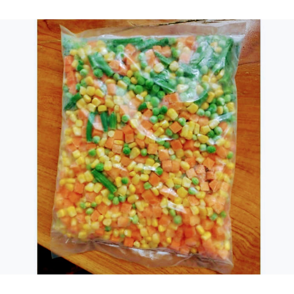 Jual Mix Vegetable 1kg Sayuran Beku Mix Sayuran Frozen 1Kg | Shopee ...