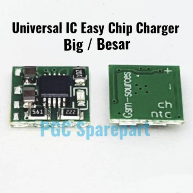Jual Universal IC Easy Chip Charger Big - IC Cas Casan Besar | Shopee ...