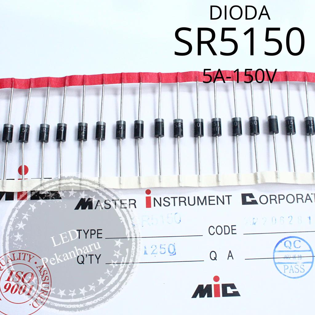 Jual DIODA SR5150 SR 5150 MIC 5A 150V RENTENG DIODE SHOTKY RECTIFIER ...