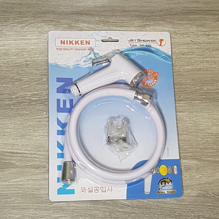 Jual Nikken NK-899 Jet Shower - Shower Cebok Putih Selang Flexible ...