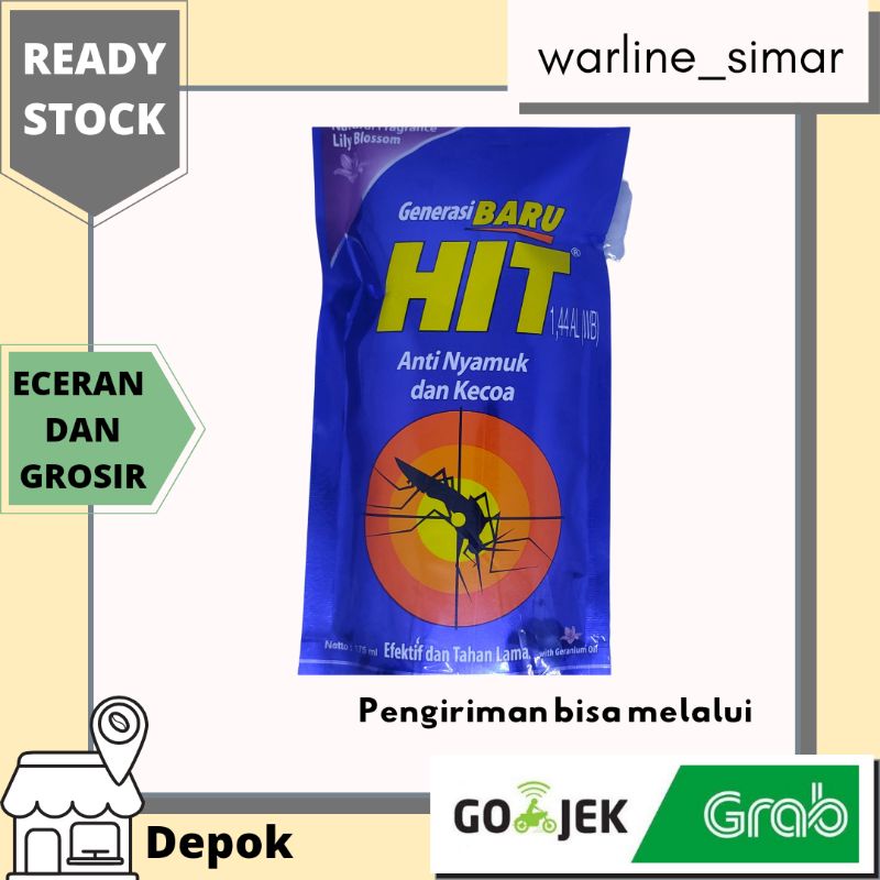 Jual HIT anti nyamuk dan kecoa Obat nyamuk dan serangga sachet cair ...