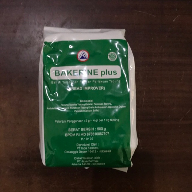 Jual Pelembut Roti - Bread Improver Bakerine Plus 500gram | Shopee ...