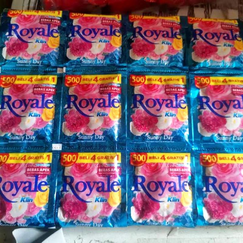Jual ROYALE DAN DOWNY SACHET RENTENG ISI 12 || PEWANGI PAKAIAN (RANDOM ...