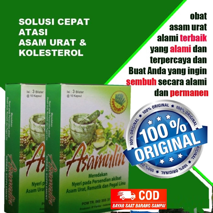 Jual ISI 3 BLISTER (30 kapsul) - Obat Herbal Asamulin berkhasiat ...