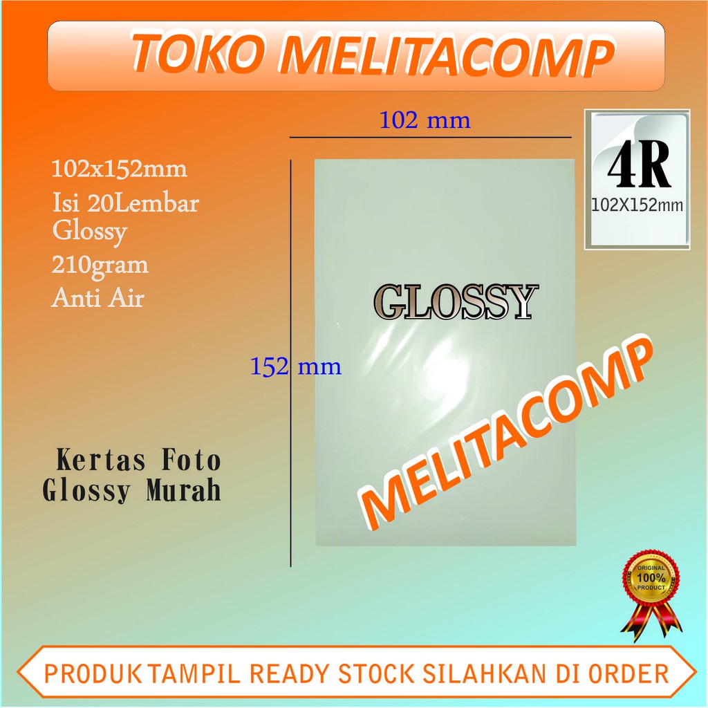 Jual Kertas foto 4R Glossy | Shopee Indonesia