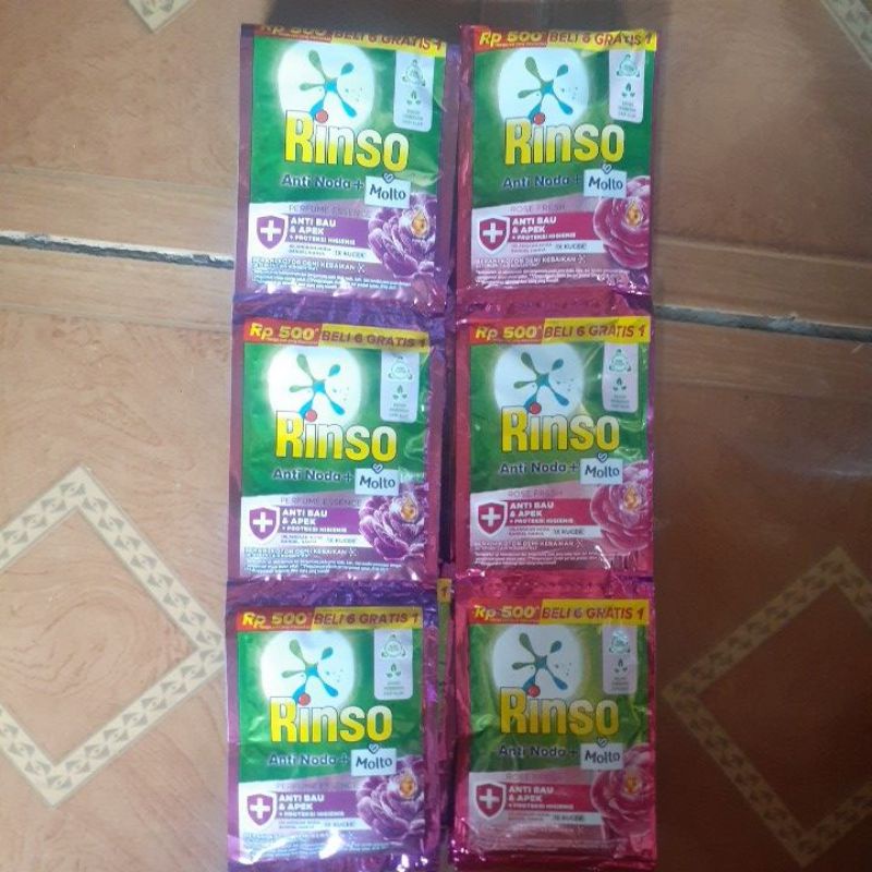 Jual RINSO MOLTO CAIR SACHET 1 RENCENG ISI 12 X 20 ML | Shopee Indonesia