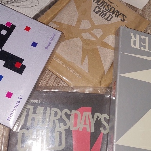 Jual album TXT minisode1 r ver, minisode2 mess ver, tear yeonjun ...