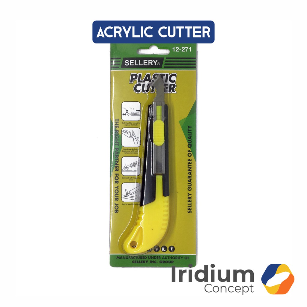 Jual SELLERY Cutter Acrylic - pisau akrilik - potong plastik | Shopee ...