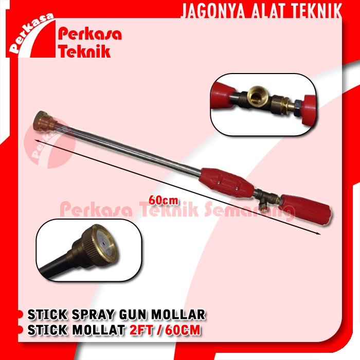 Jual Stick Power Sprayer 60cm MOLLAR Original Spray Gun Stik Lurus 2FT ...