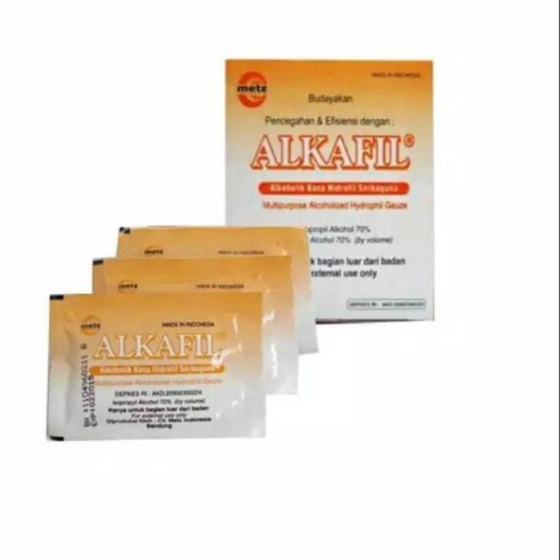 Jual Alkafil kasa alkohol isi 16 lembar | Shopee Indonesia