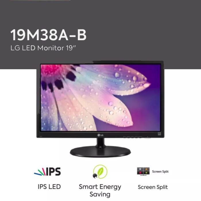 Jual LG 19M38A 19 inch LED Monitor (VGA Port) | Shopee Indonesia