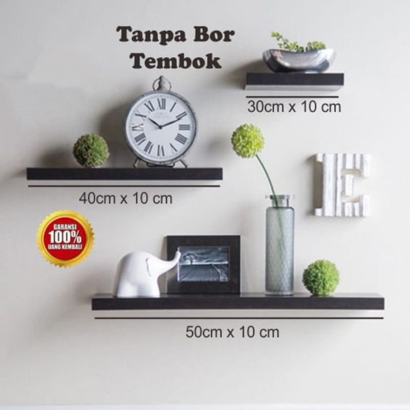 Jual Rak dinding hiasan dinding ambalan dinding ambalan rak dinding ...