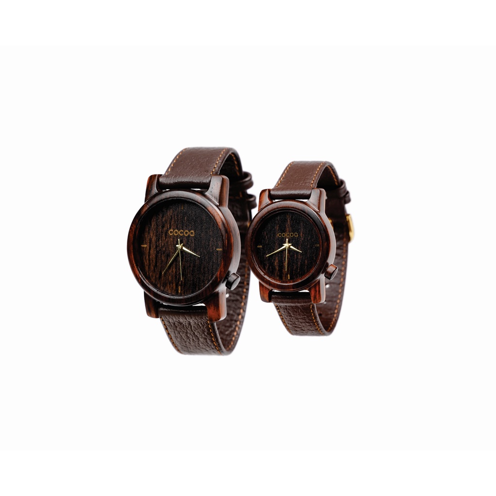 Jual Cocoa Watch Jam Tangan Kayu Couple - Sonokembang Classic | Shopee ...