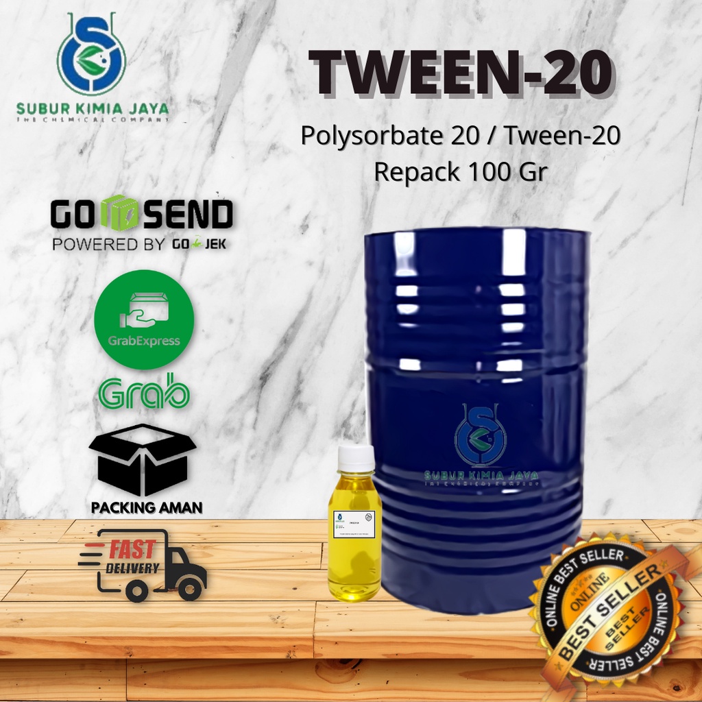 Jual Polysorbate 20 / Tween 20 (100 GR) | Shopee Indonesia