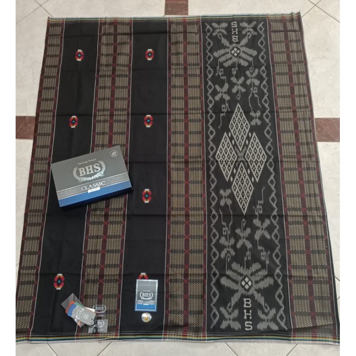 Jual Sarung BHS Classic Silver Songket | Shopee Indonesia