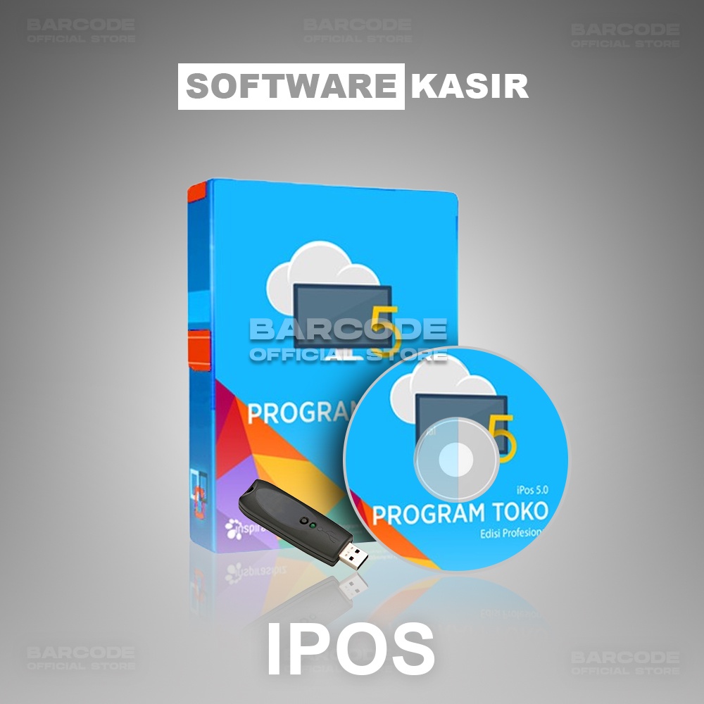 Jual Software Program Toko Kasir Minimarket iPos 5 Profesional + Dongle | Shopee Indonesia