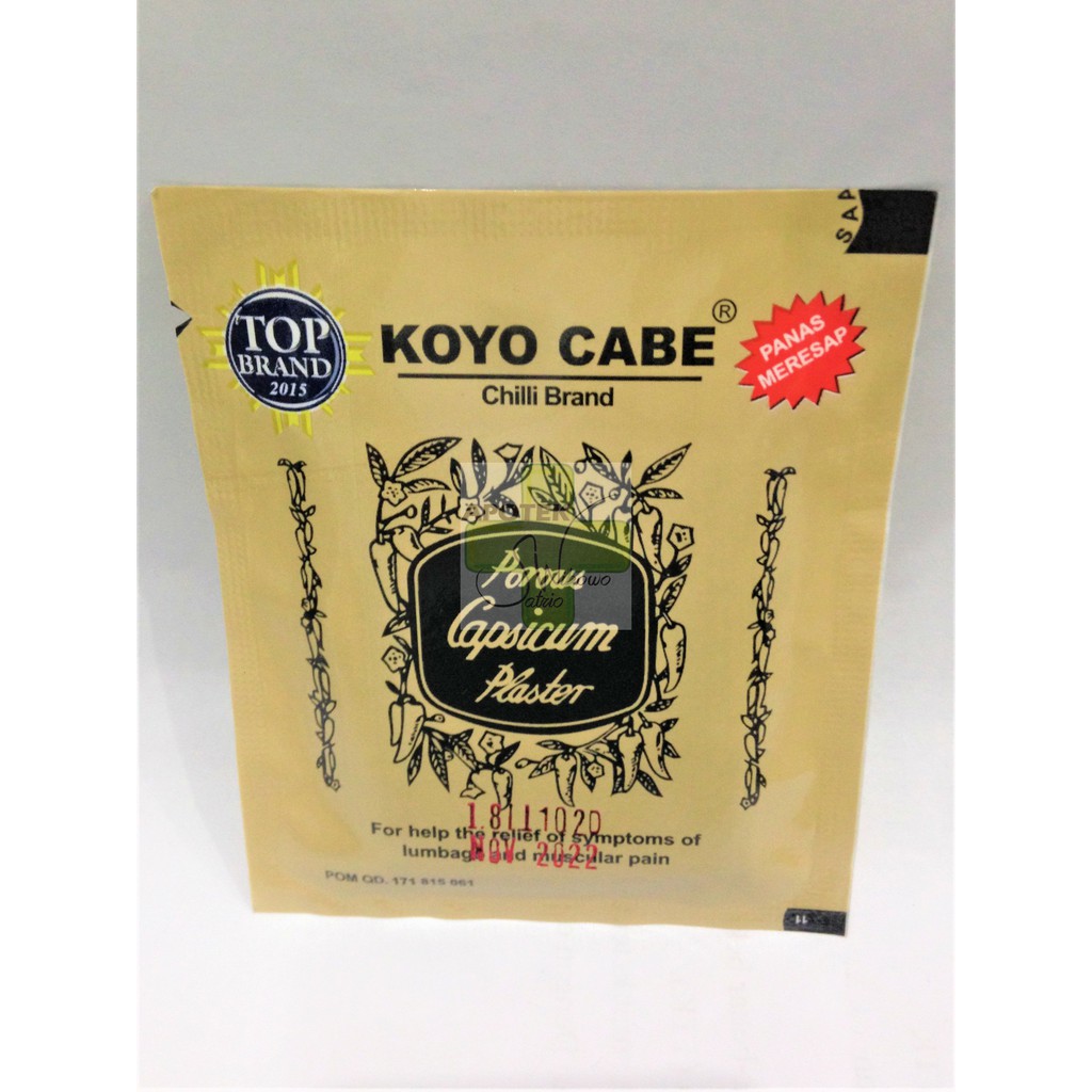 Jual Koyo Cabe Original Sachet 10's | Shopee Indonesia