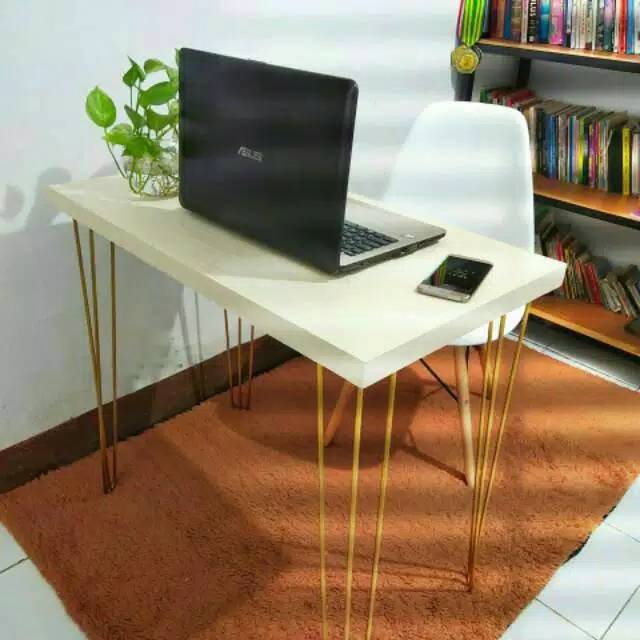Jual MEJA BELAJAR MINIMALIS / MEJA KERJA / MEJA MULTIFUNGSI | Shopee ...