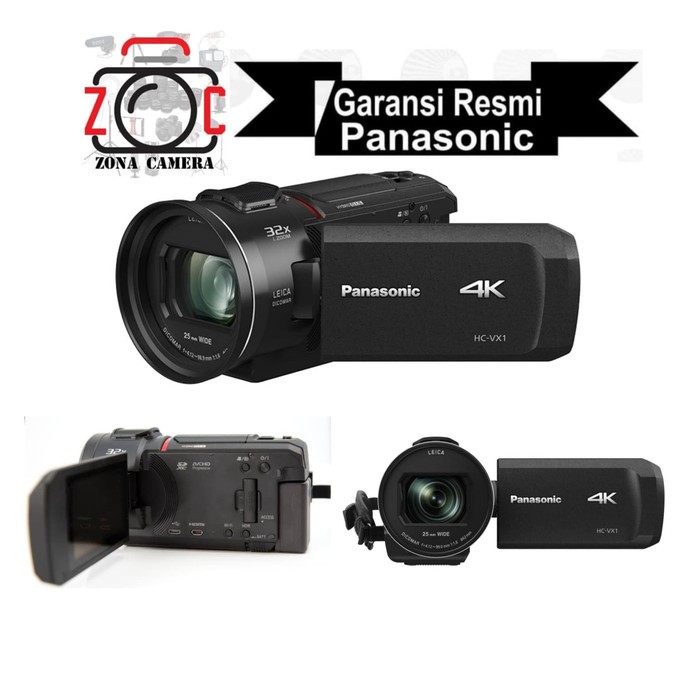 Jual Panasonic HC-VX1 4K HD Camcorder Handycam HC VX1 | Shopee Indonesia
