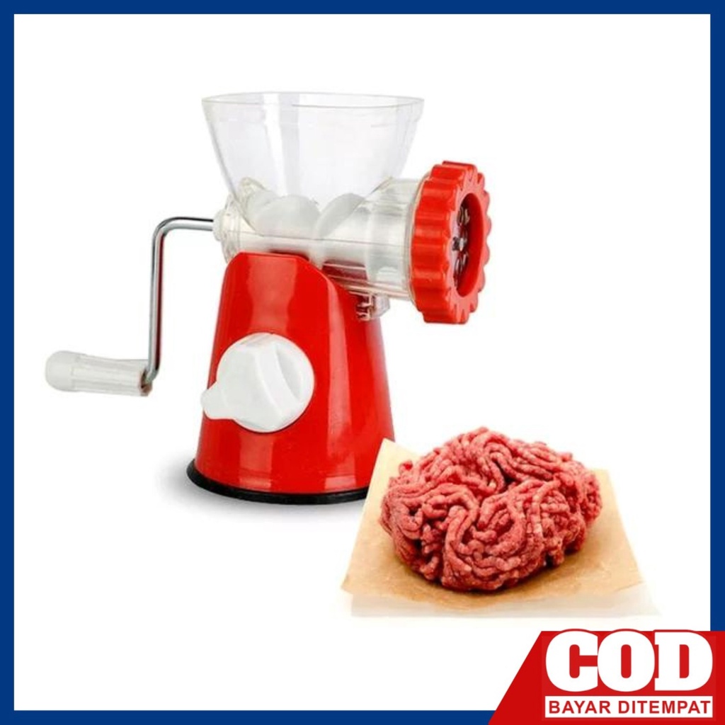Jual Meat Grinder Manual - Penggiling Daging - Sayuran Buah Pasta ...