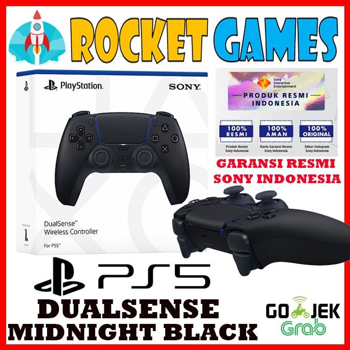 Jual Sony Ps5 Dualsense Midnight Black / Dual Sense / Controller / Stik Ps5 Terbaru | Shopee ...