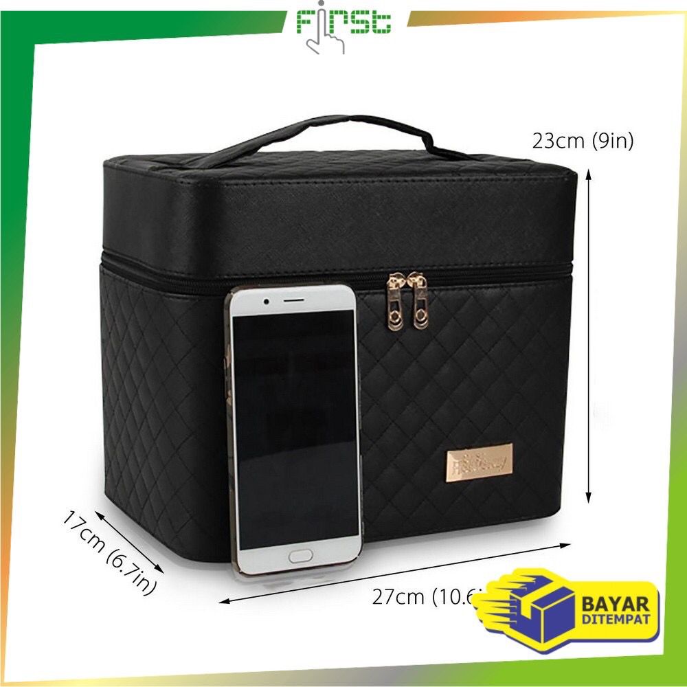 Jual KOTAK MAKEUP /BOX MAKEUP /BEAUTY CASE /TEMPAT KOSMETIK /KOTAK ...