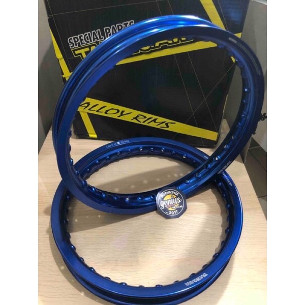 Jual Velg Takegawa W Shape 140/160 Ring 14 Biru ( Blue ) Original ...