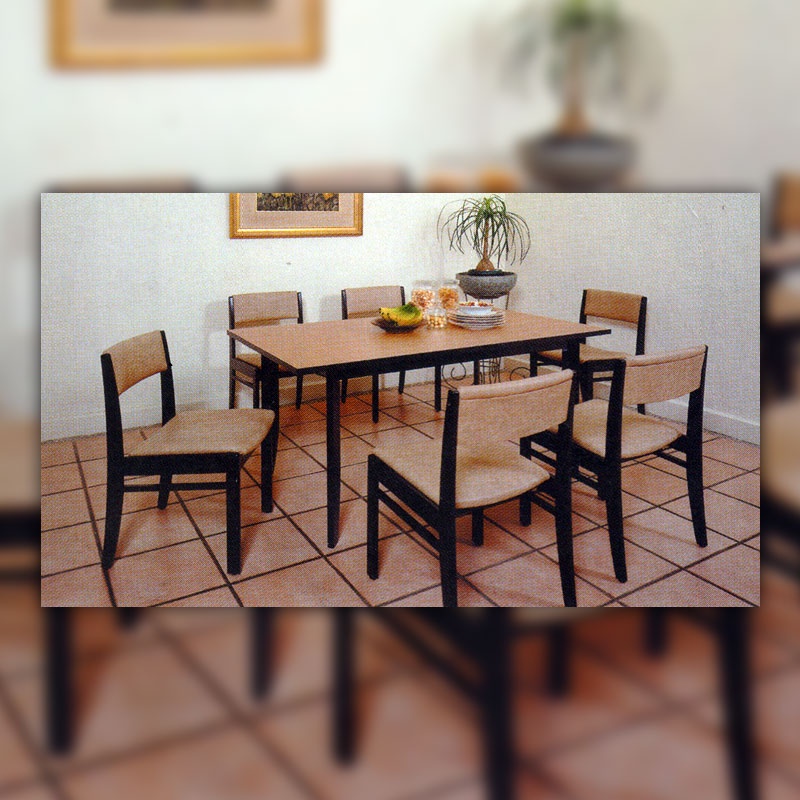 Jual Meja Makan Corsica Dining set minimalis Kayu Asli Export Quality ...