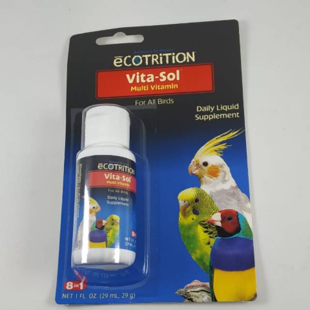 Jual Vita-Sol Multi Vitamin for all birds | Shopee Indonesia