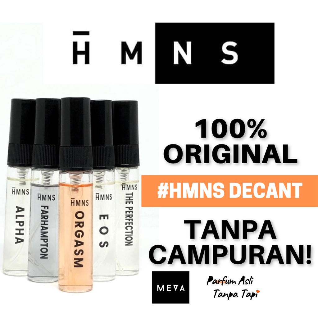 Jual HMNS DECANT PARFUME - 5ML TRAVEL SIZE PARFUM ORGASM, EOS, ALPHA ...
