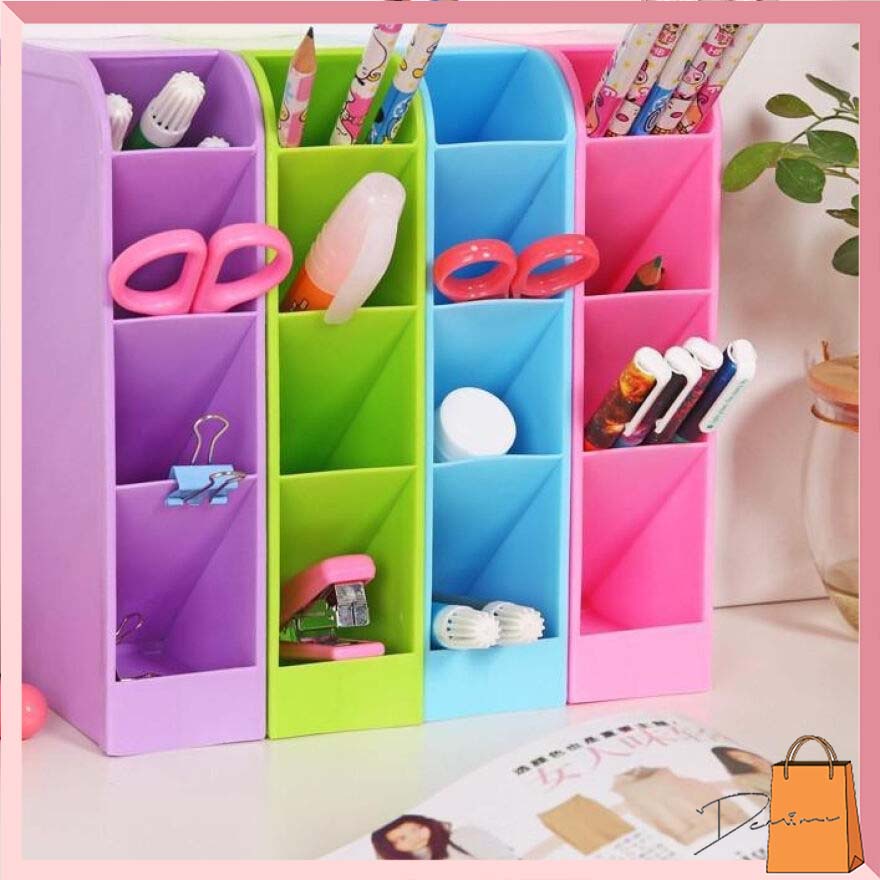 Jual RAK LACI MINI MEJA 4 SUSUN RAK ORGANIZER ALAT TULIS WADAH PULPEN ...