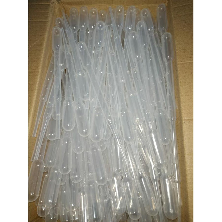 Jual MURAH Dropping Pipette - Pipet Tetes Plastik 3 ml - Pipet Pasteur ...