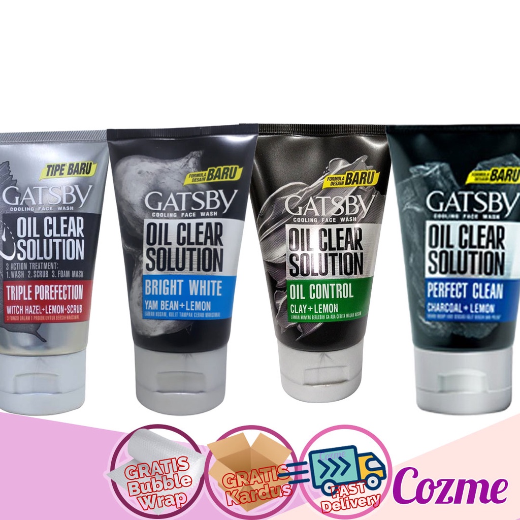 Jual GATSBY Cooling Face Wash 100gr | Shopee Indonesia