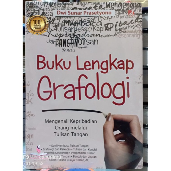 Jual Buku Lengkap Grafologi Mengenali Kepribadian Orang Melalui Tulisan ...