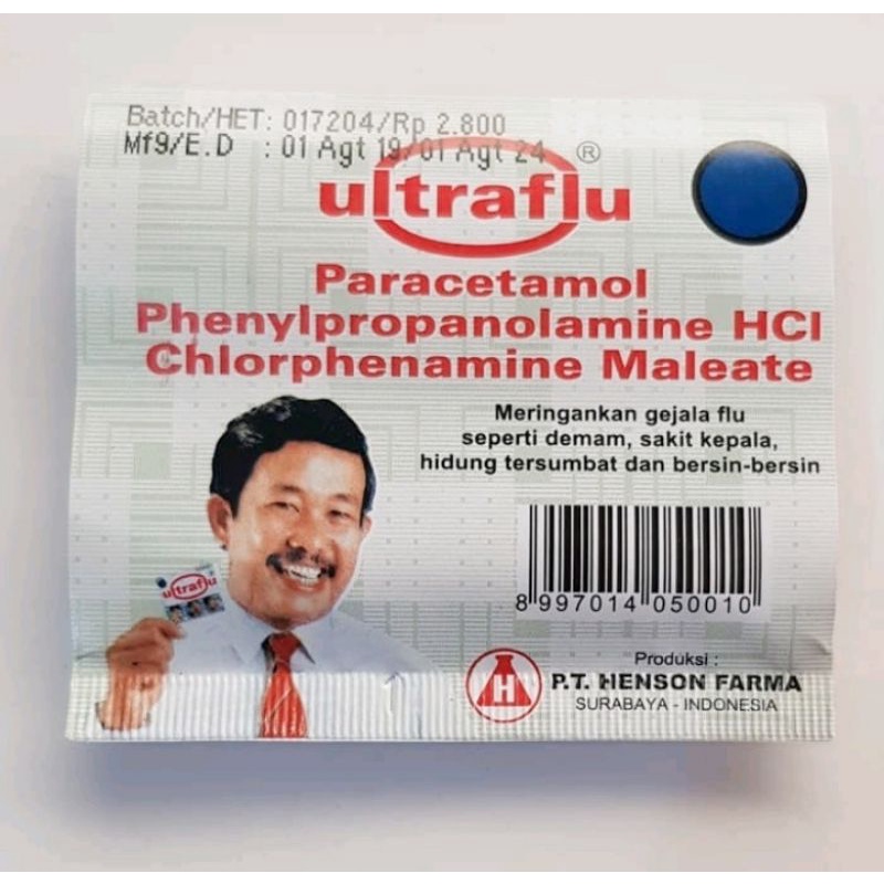 Jual ULTRAFLU STRIP 4 TABLET | Shopee Indonesia