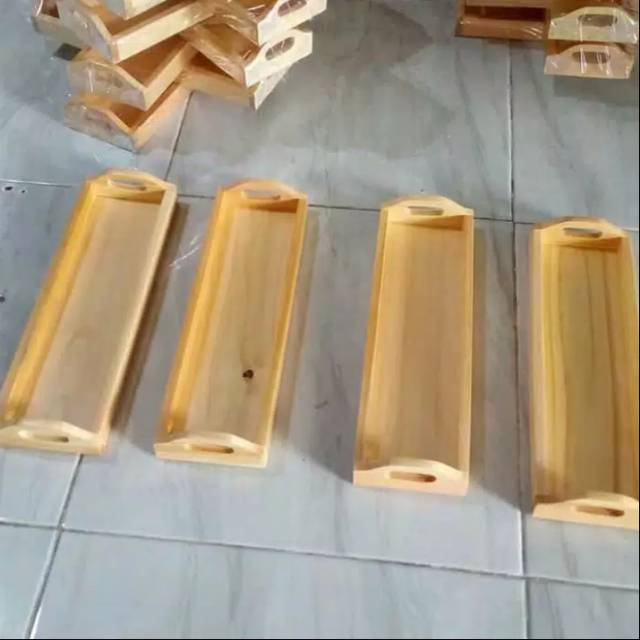 Jual Baki kayu/tataan kayu jati londo | Shopee Indonesia
