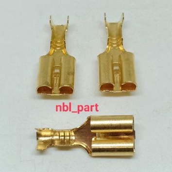 Jual Skun Kabel Female Kuningan (isi 50pcs) | Shopee Indonesia