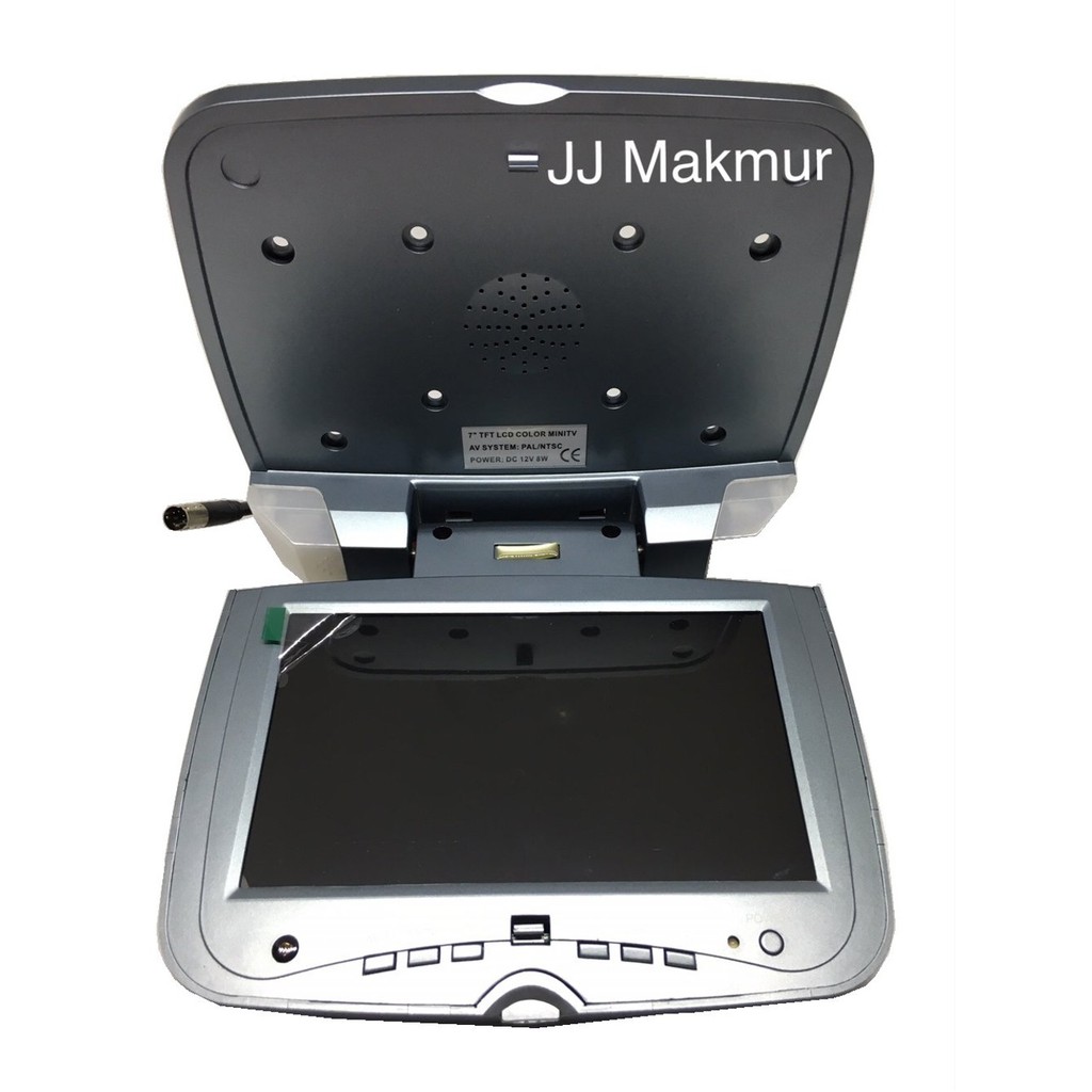 Jual Moto Monitor TV Mobil Lcd 7 inch - Car TV Roof Plafon Plafond Atap ...