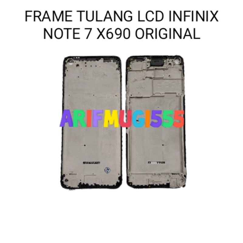 Jual Frame Tulang Tengah Lcd Infinix Note 7 X690 Original | Shopee ...