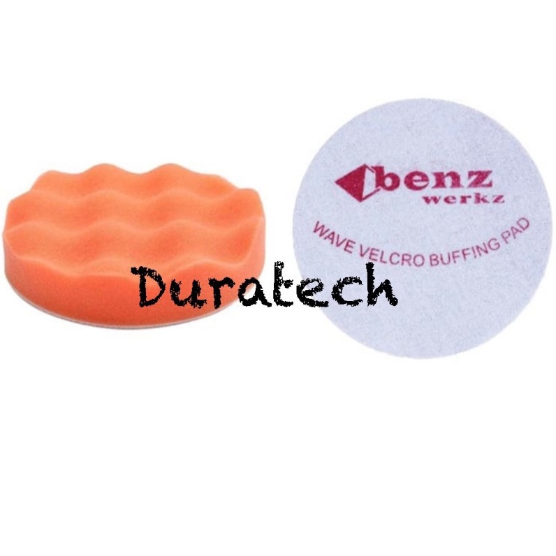 Jual Busa Poles Mobil 7 inch / Wave Buffing Pad Orange 7 Inch / Busa ...