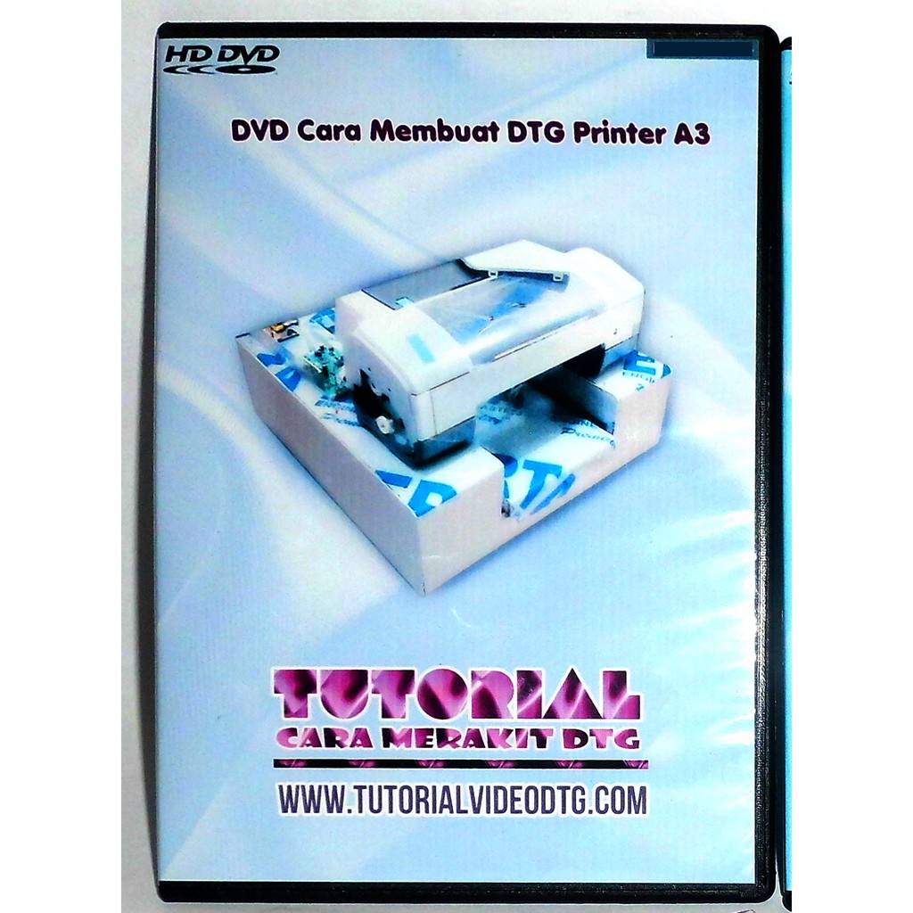 Jual DVD video tutorial cara membuat printer DTG 1390 | Shopee Indonesia