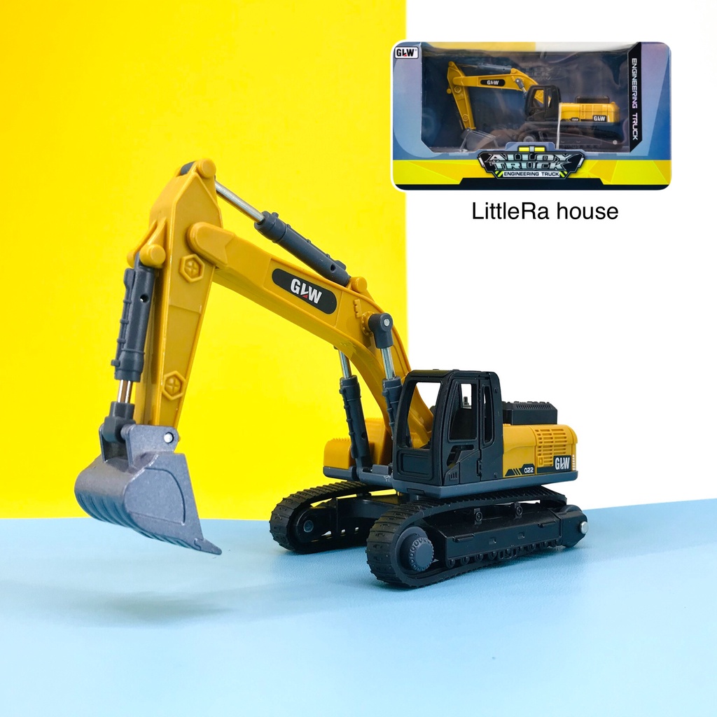 Jual Littlera : Diecast Excavator Kendaraan Konstruksi | Miniatur Alat ...