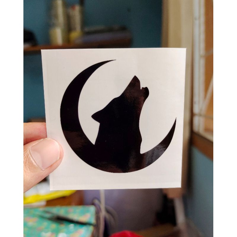 Jual stiker wolf custom cutting stiker murah | Shopee Indonesia