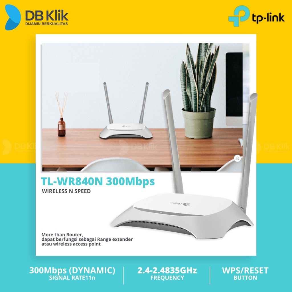 Jual Router TP-Link TL-WR840N 300Mbps | Shopee Indonesia