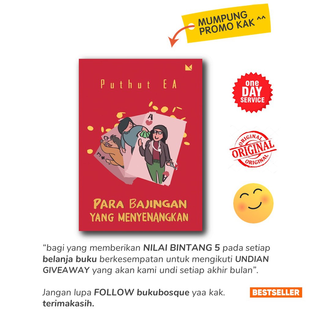 Jual Buku Mojok - Para Bajingan yang Menyenangkan Cover Baru - Puthut EA | Shopee Indonesia