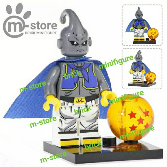 Jual brick dragon ball evil buu mini toy figure | Shopee Indonesia